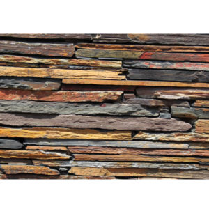 Rich Autumn Slate Strip Cladding – ECO Built